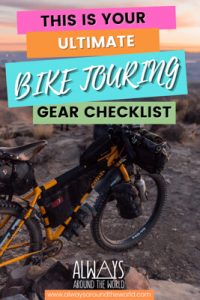 Bikepacking Gear checklist - 39 bike touring essentials | AATW