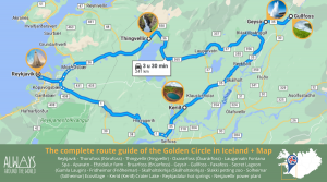 THE BEST COMPLETE GOLDEN CIRCLE ICELAND GUIDE OF 2025 + MAP